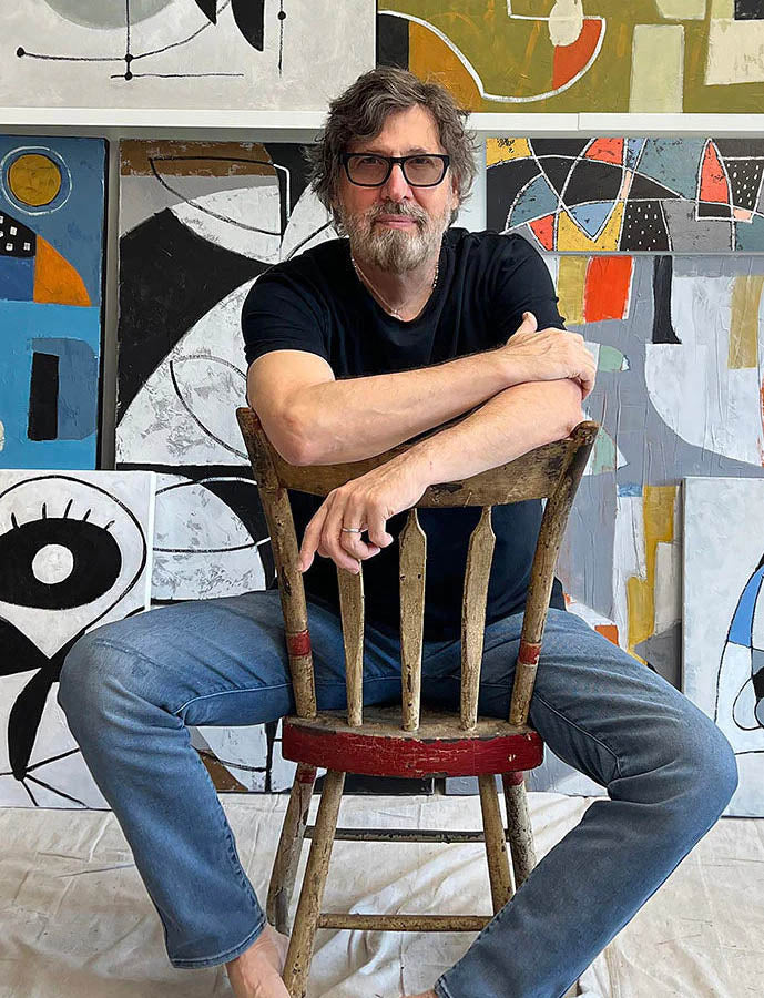 Palm Springs Abstract Artist: Kevin Goddess | Galerie Stein